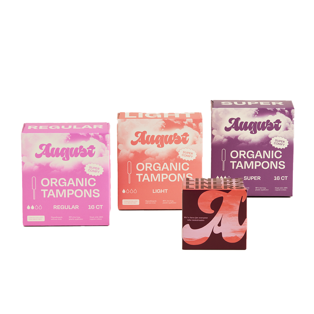 Tampons with Liners – August