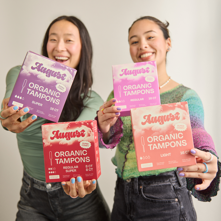 Period Subscription Box: Shop Pads & Tampons | August | August