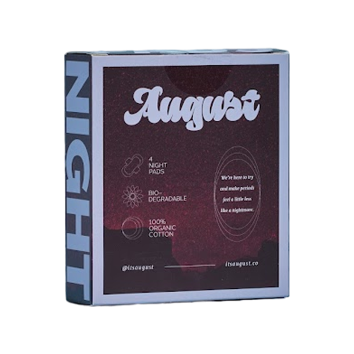 Travel Night Pads (4-pack) – August