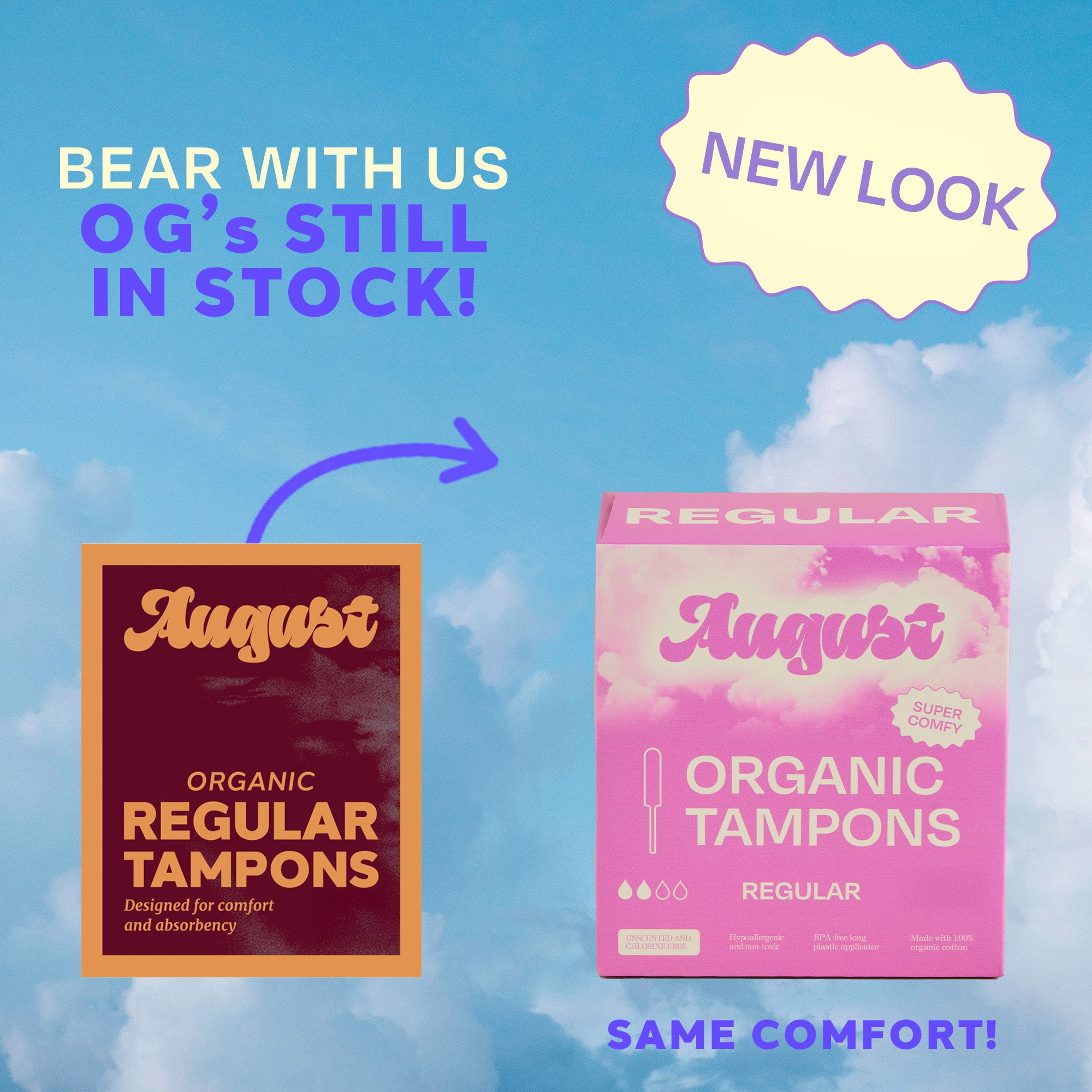 Regular Tampons – August