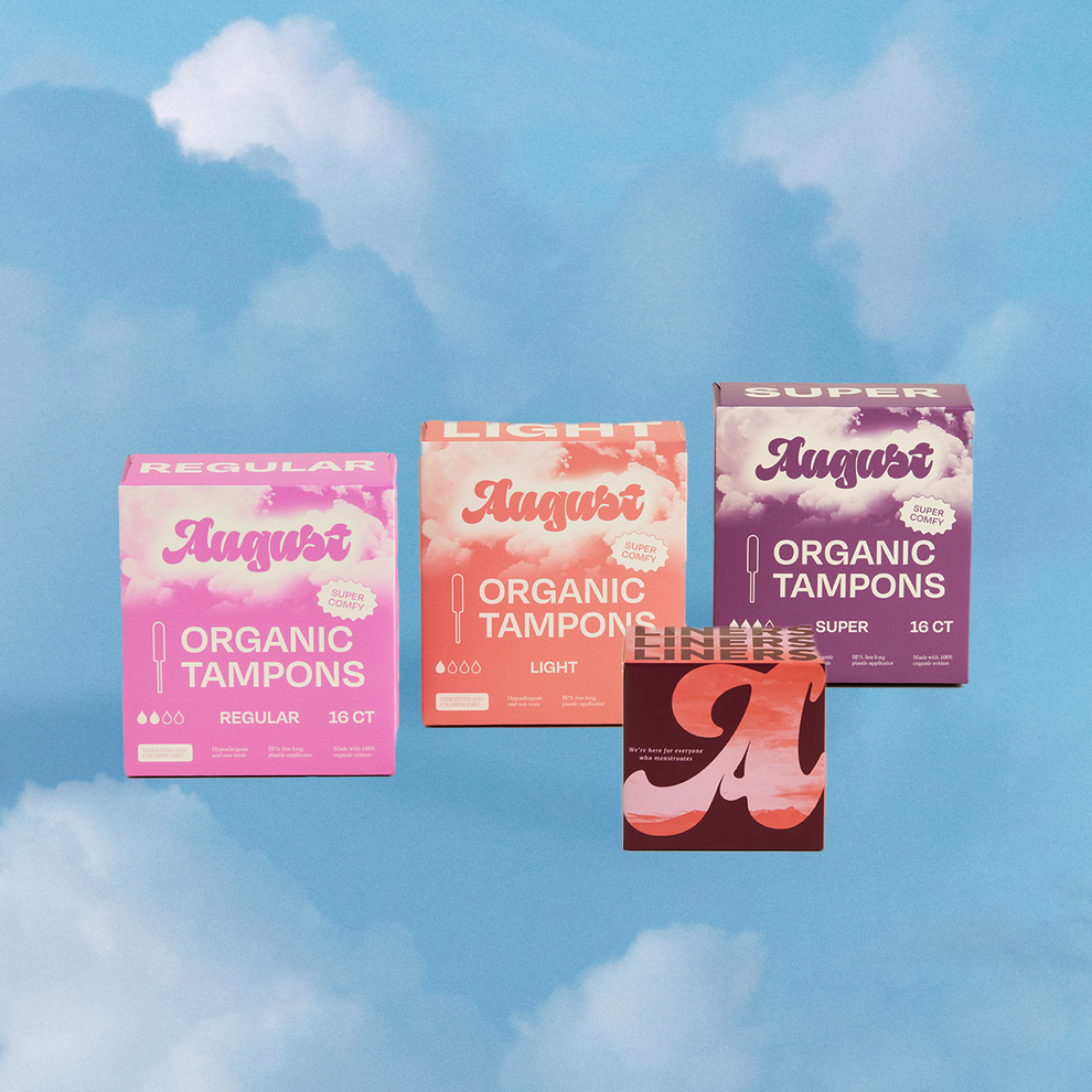 Tampons with Liners – August
