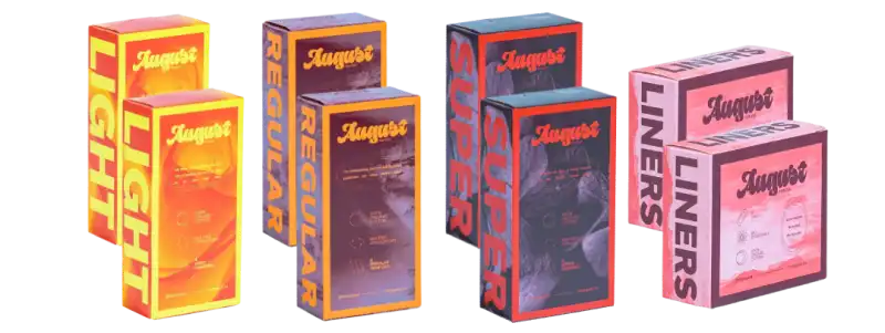 Tampons with Liners – August